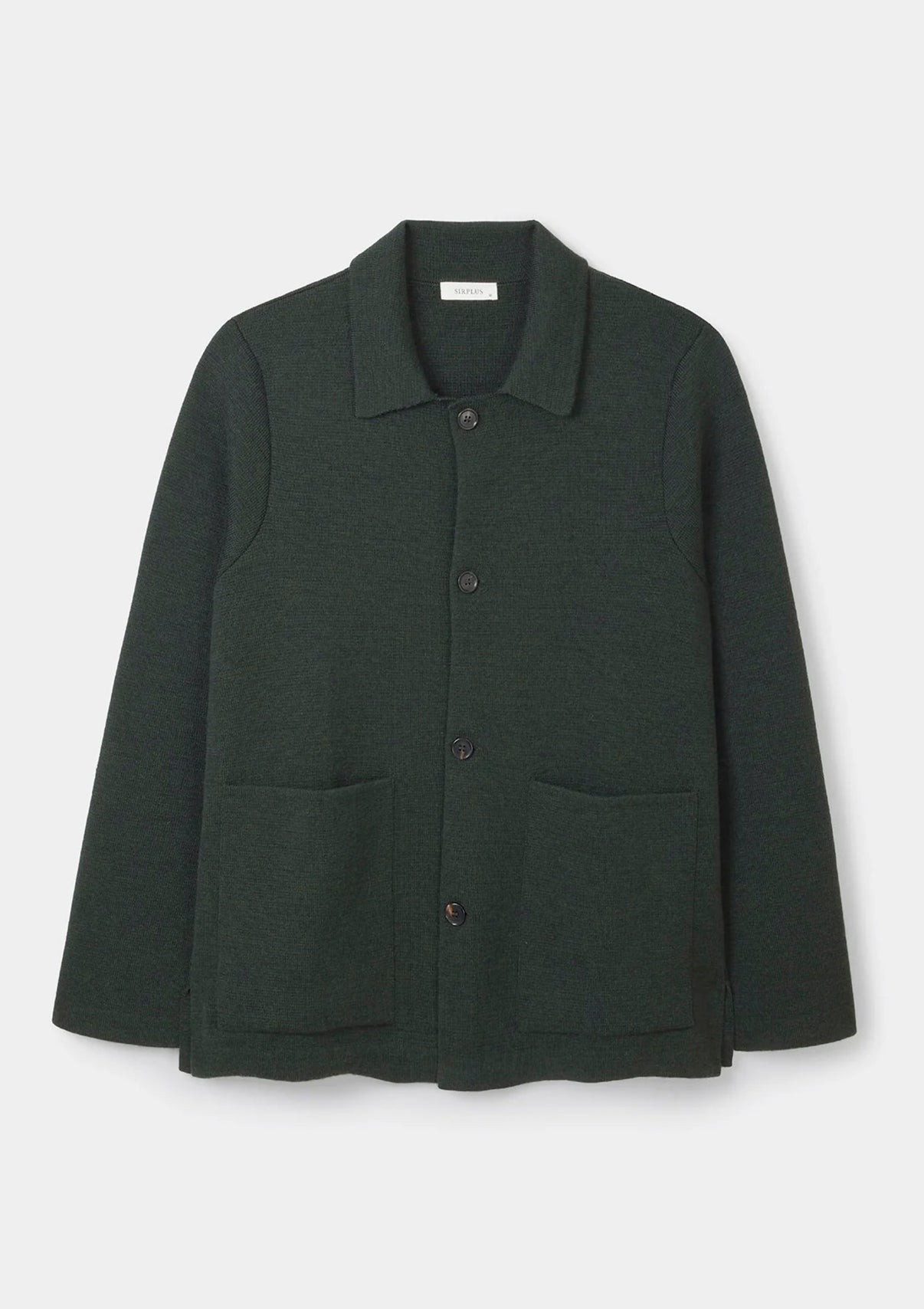 Pine Green Merino Knit Jacket – SIRPLUS